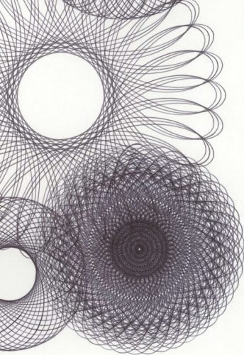Anomaly: big drawing with dozens of hypotrochoid patterns – MARY WAGNER ...