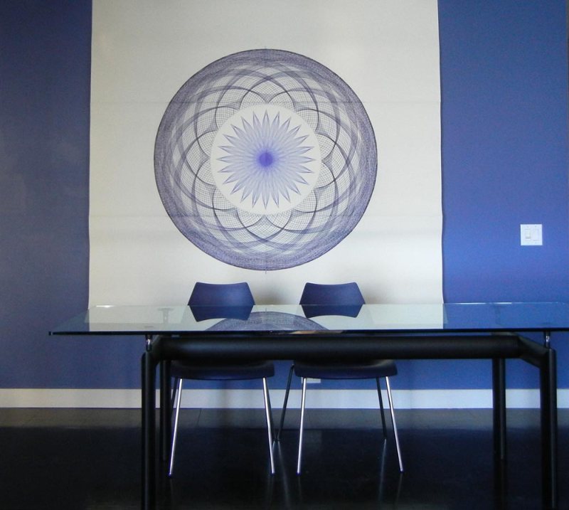 Large-Scale Spirograph Drawings – MARY WAGNER ART BLOG