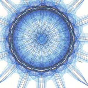 Geometric Drawings: Single Spirograph Figures – MARY WAGNER ART BLOG