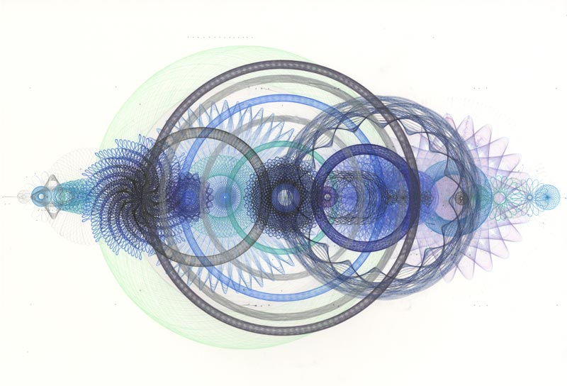 Resonance Disaster Landscape drawing work in progress - Mary Wagner