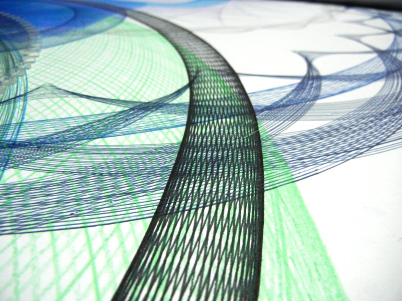 Large-Scale Spirograph Drawings – MARY WAGNER ART BLOG