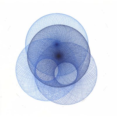 Minimal Spirograph Figures – MARY WAGNER ART BLOG