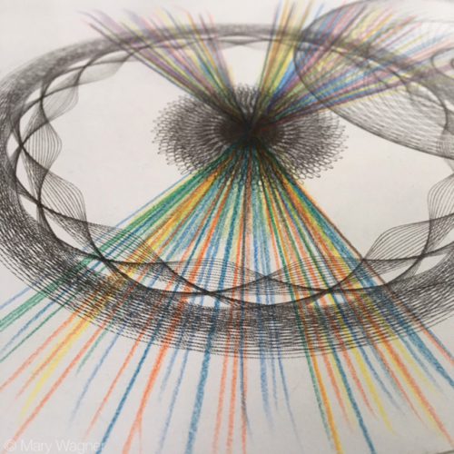 Study drawings for an edition of hand-tinted prints – MARY WAGNER ART BLOG