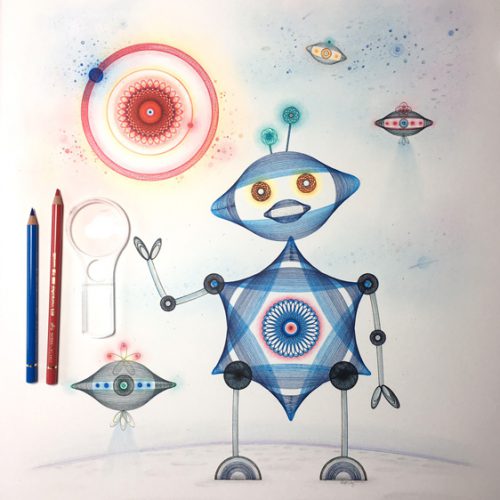 Robot Drawing – MARY WAGNER ART BLOG